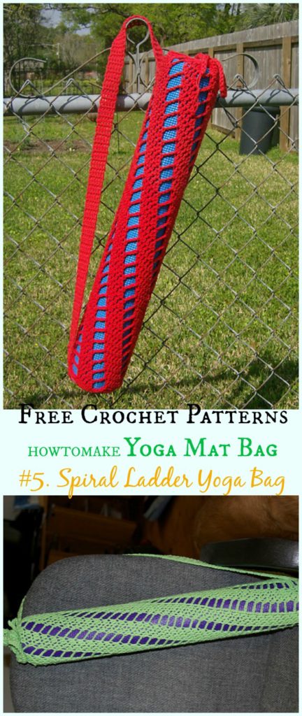 Crochet Yoga Mat Bag Free Patterns