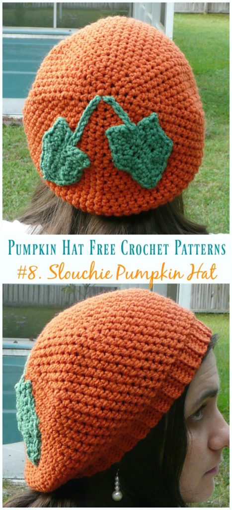 Pumpkin Hat Free Crochet Patterns Perfect for Autumn Harvest