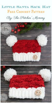 Sack Hat Free Crochet Patterns