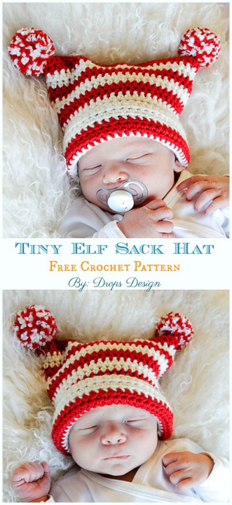Sack Hat Free Crochet Patterns