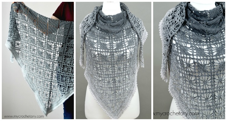 Leto Shawl Crochet Free Pattern - Crochet & Knitting