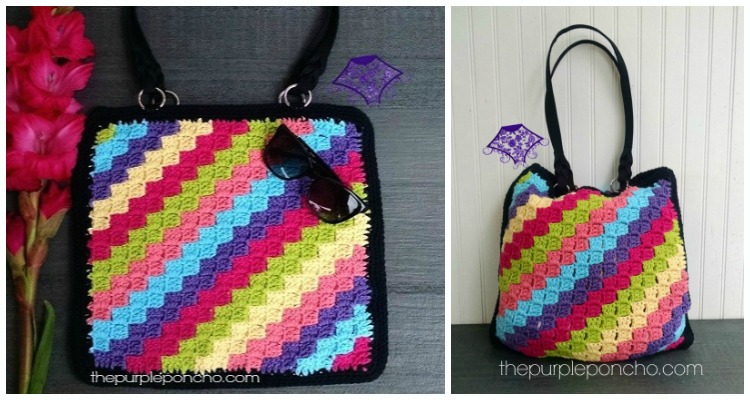 C2C Tote Bag Crochet Free Patterns - Crochet & Knitting