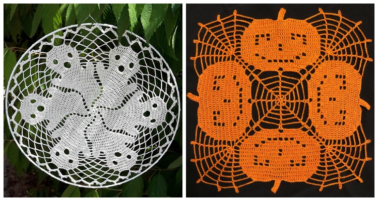 Halloween Doily Crochet Free Patterns - Crochet & Knitting