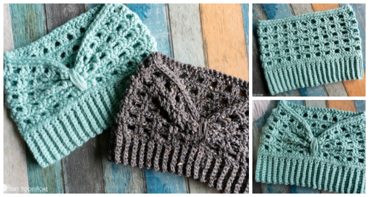 Lace Ear Warmer Crochet Free Pattern Crochet And Knitting