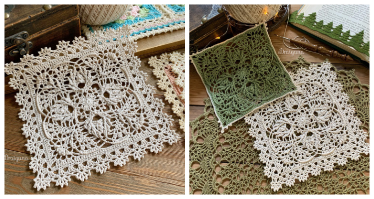 Sylvanweave Lace Square Crochet Free Pattern - Crochet & Knitting