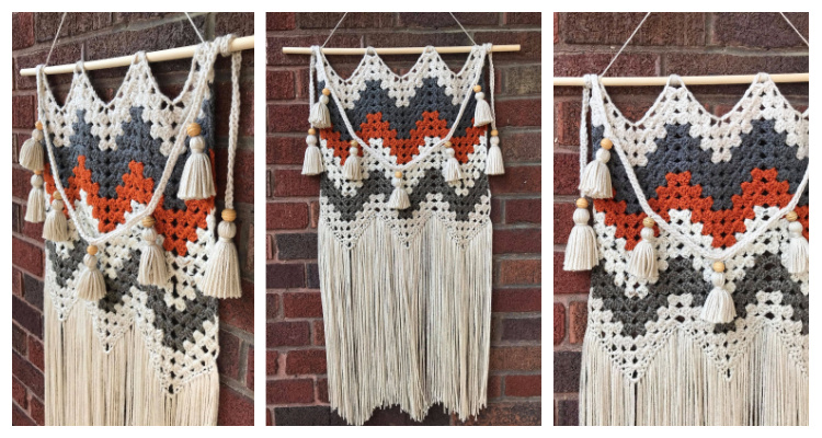Juniper Wall Hanging Crochet Free Pattern - Crochet & Knitting