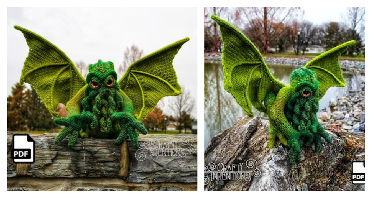 Amigurumi Cthulhu Crochet Pattern - Crochet & Knitting
