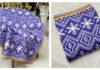 Aztec Mosaic Blanket Wrap Crochet Free Pattern - Crochet & Knitting