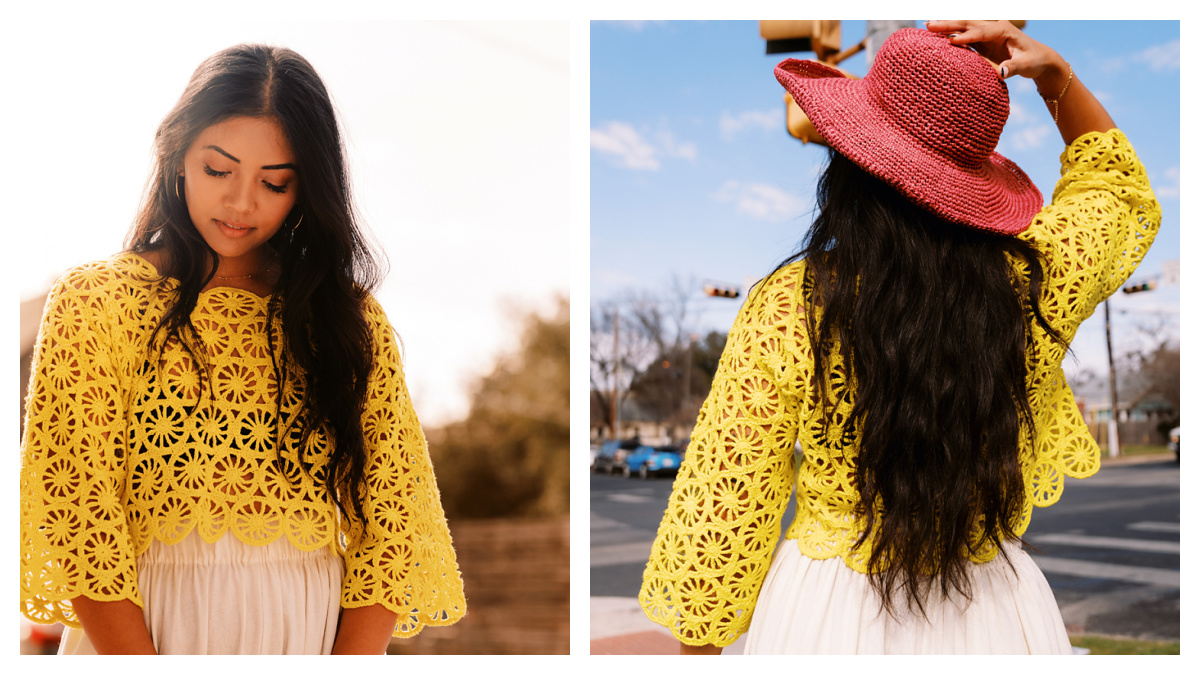 Limonata Lace Top Crochet Pattern - Crochet & Knitting